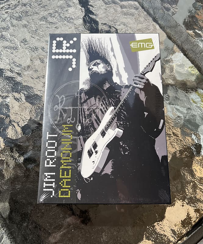 EMG Jim Root Signature Set - JR "DAEMONUM" - Zebra (TOM | Reverb