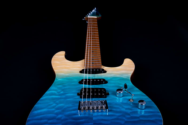 JET JS-1000 QTBL - Gloss Transparent Blue | Reverb