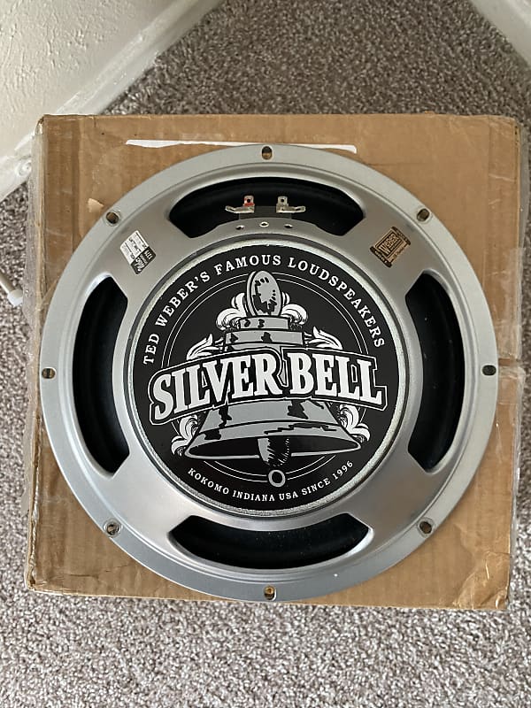Weber Ceramic Silver Bell speaker 8 ohms 30 watts | Reverb