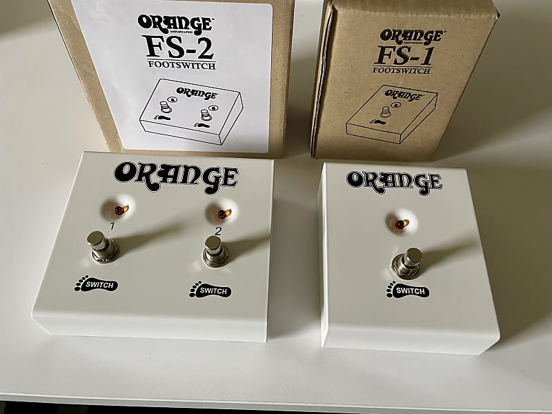 Orange TremLord FS-1 & FS-2 Footswitch Bundle | Reverb