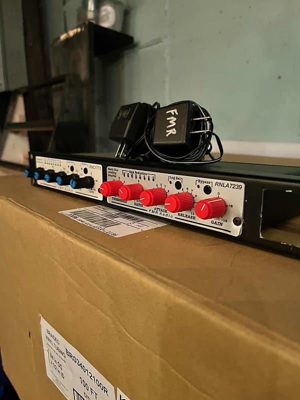 FMR Audio RNC 1773 and RNLA 7239 Stereo Compressor/Limiters | Reverb