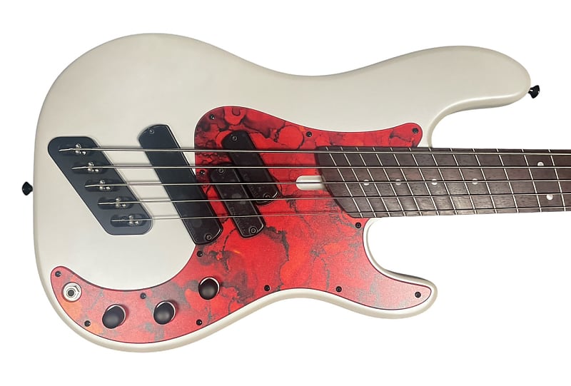 Dingwall SP1 (5) Ducati White Matte / Rosewood *On Order, ETA | Reverb