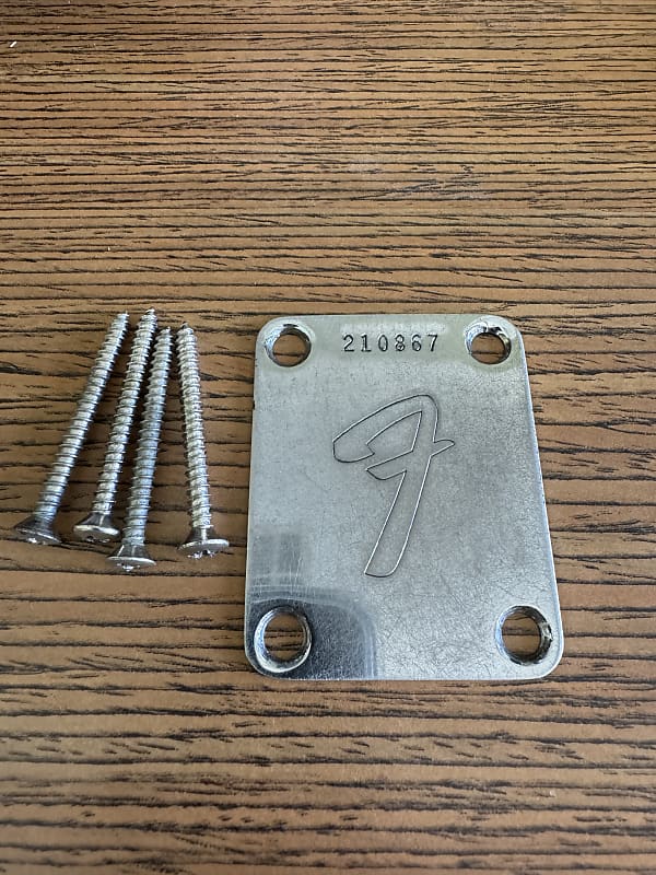 Fender 1968 “F” Plate w/screws 1968 | Reverb