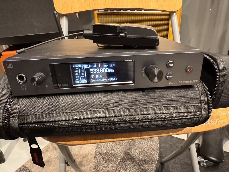 Sennheiser ew G4 IEM Set w/ Gator GM-1WEVAA | Reverb