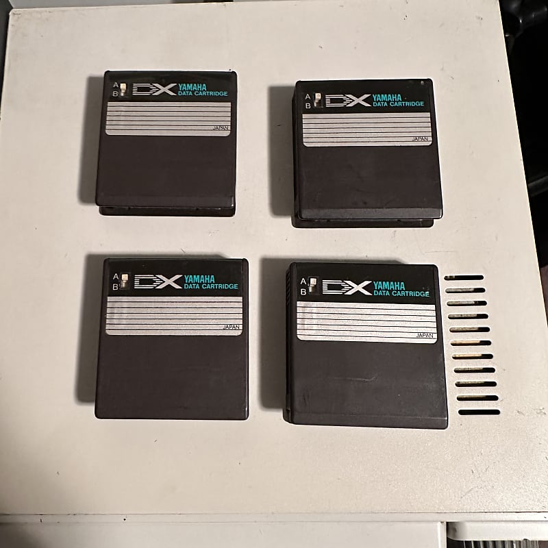 Yamaha DX7 Data ROM Cartridge Set 1 - 4 | Reverb