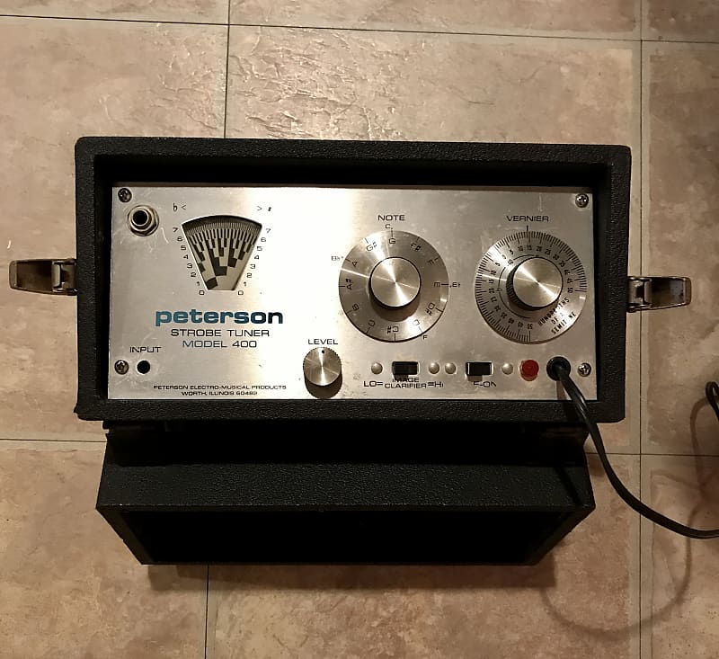 Peterson Strobe Tuner 400 1960s | Reverb