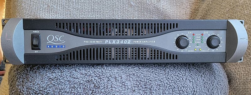 QSC PLX 3402 2-Channel Power Amplifier | Reverb