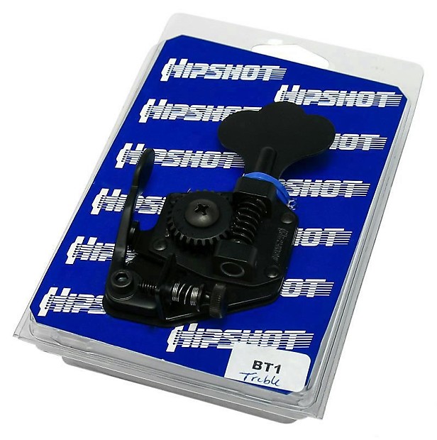 Hipshot BT-1 Bass Xtender Key BLACK LEFT HANDED BT1 Extender | Reverb