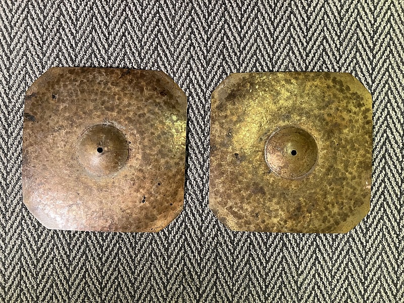 A&F Square Hi Hat Cymbals 18” | Reverb