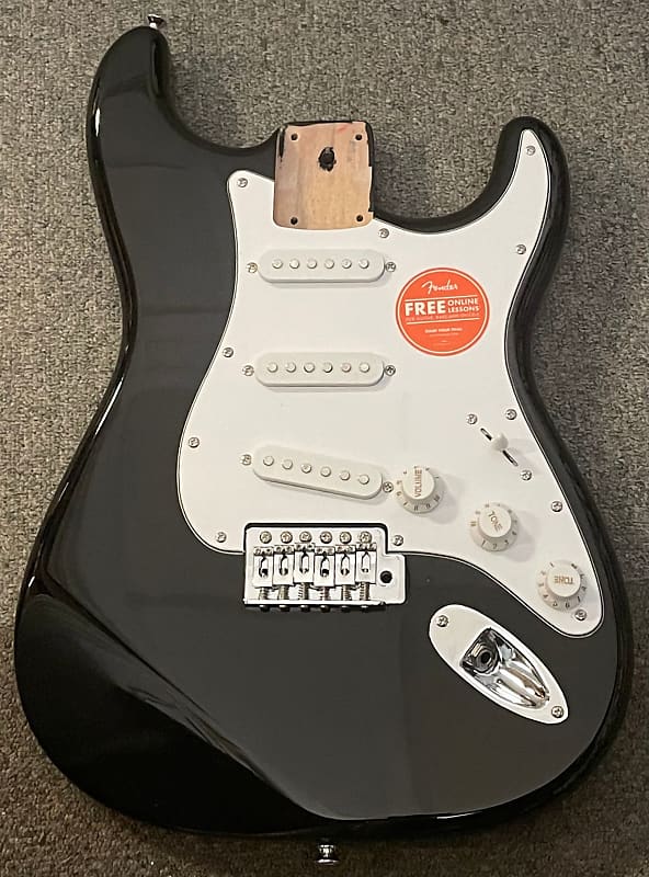 Squier Affinity Stratocaster Body Complete with Loaded | Reverb