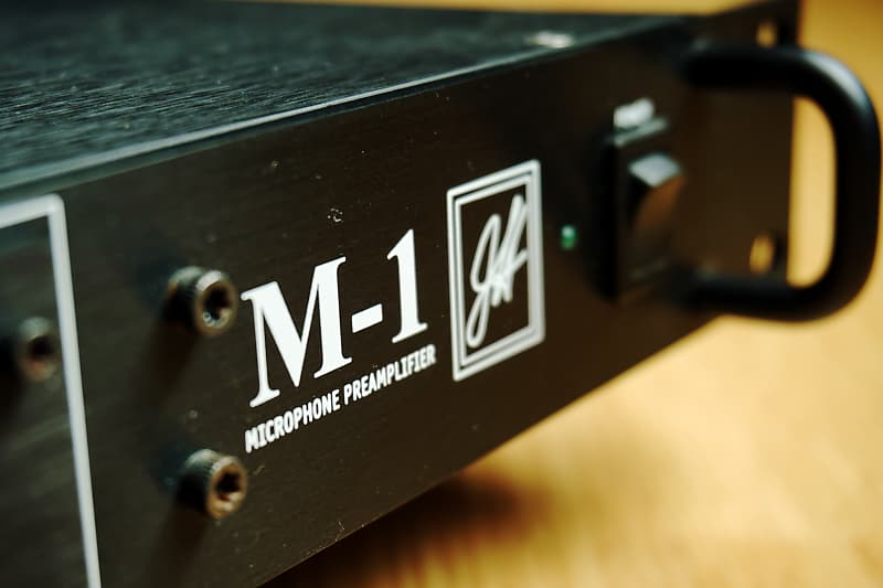 John Hardy M-1 M1 Microphone Preamp 990 Op-Amp VU Jensen In & | Reverb