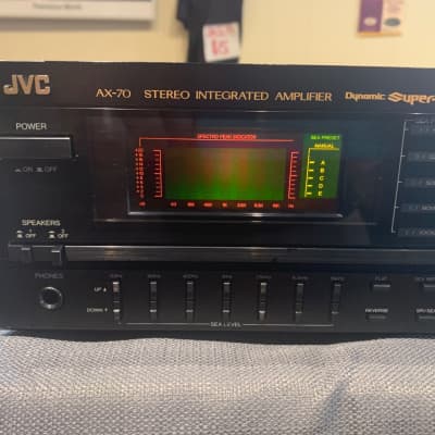 JVC AX-70 Stereo Integrated Amplifier & EQ * 1986 * 70W RMS | Reverb