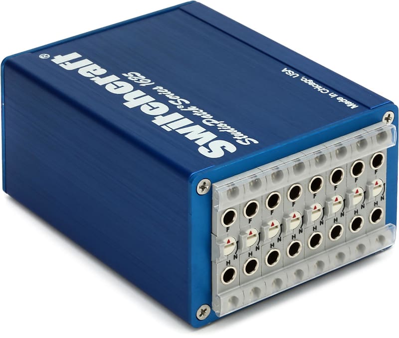 Switchcraft Studio Patch 1625 16-point TT - DB25 Patchbay | Reverb
