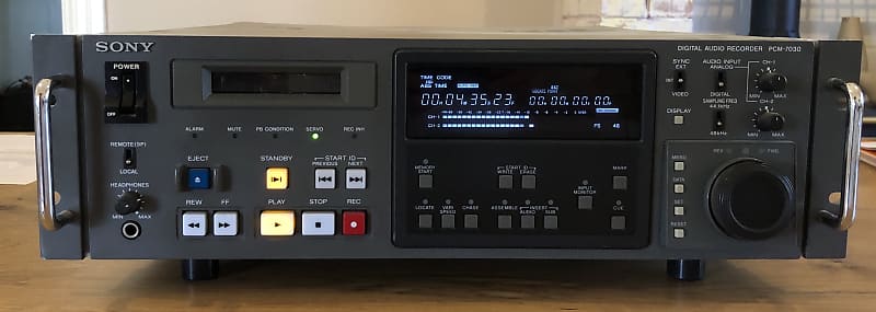 SONY PCM 7030 Timecode DAT Machine | Reverb