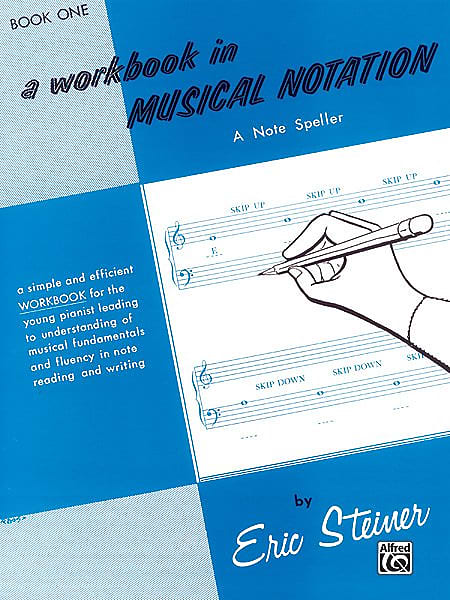 Workbook in Musical Notation, Book 1: A Note Speller | Reverb