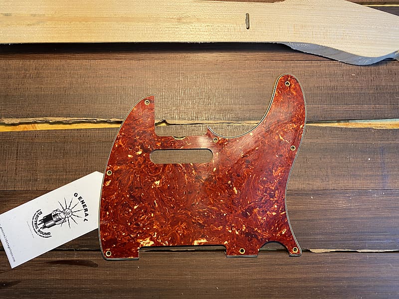 General Vintage Tone 1960’s real cell Tortoise Tele pickguard | Reverb