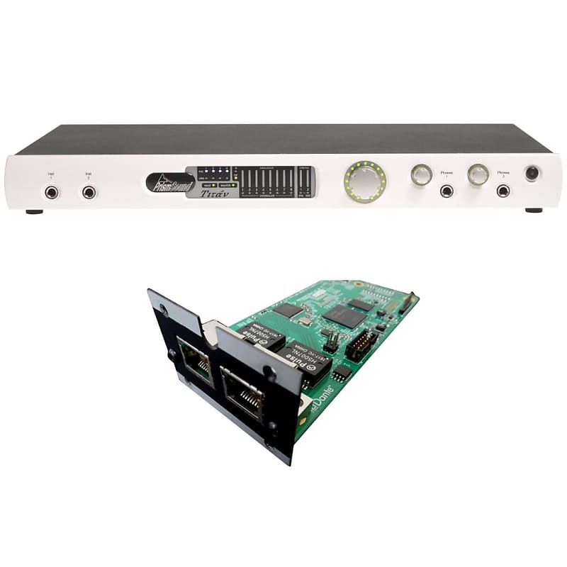 Prism Sound Titan USB Audio Interface + MDIO-Dante DANTE | Reverb
