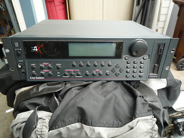 EMU EMAX 4 Turbo rack black | Reverb