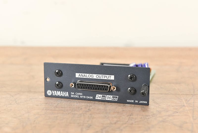 Yamaha MY8-DA96 8-Channel Analog Output Card CG001N4 | Reverb