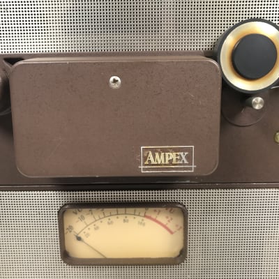 Ampex 602 Tube Preamp & Reel to Reel Tape Recorder | Reverb Australia