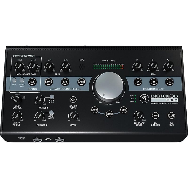 Mackie Big Knob Studio+ Monitor Controller Interface | Reverb