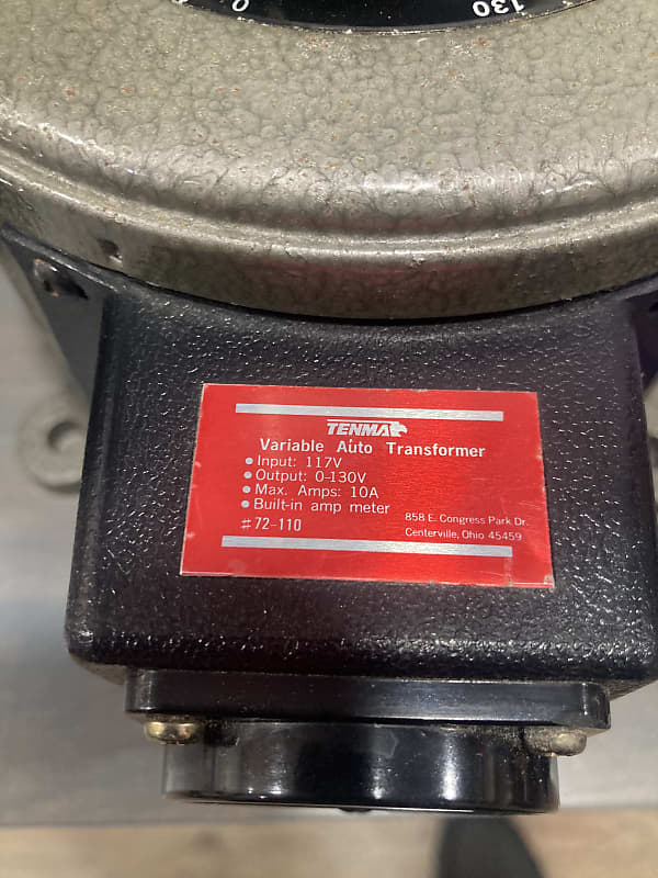 Tenma 72-110 Variac | Reverb