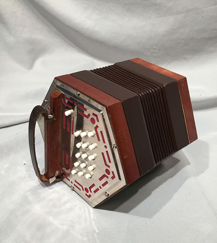Rebuilt 30 button Italian anglo concertina G/C | Reverb