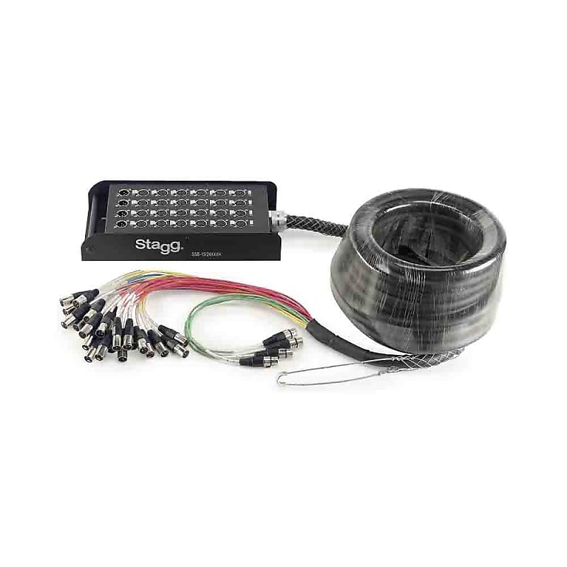 Stagg SSB-15/24X4XH S-Series Stagebox - 24x XLR F Inputs/ 4x | Reverb
