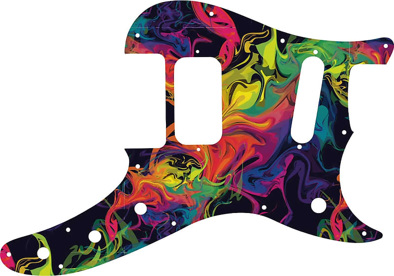 WD Custom Pickguard For Left Hand Fender Duo-Sonic Offset HS | Reverb