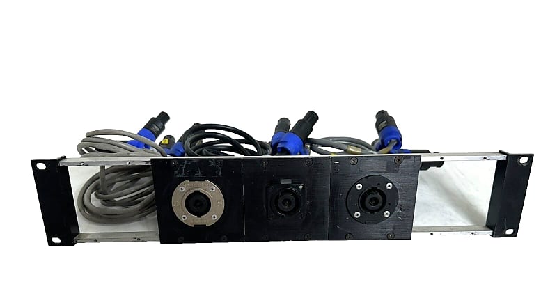 Neutrik Rack Panel W(3)NL8 MPR Connectors #0014 (One)THS | Reverb