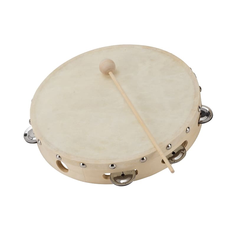 SOUNDSATION ST1R-10 Tamburello in Acero con Pelle 25 cm | Reverb UK