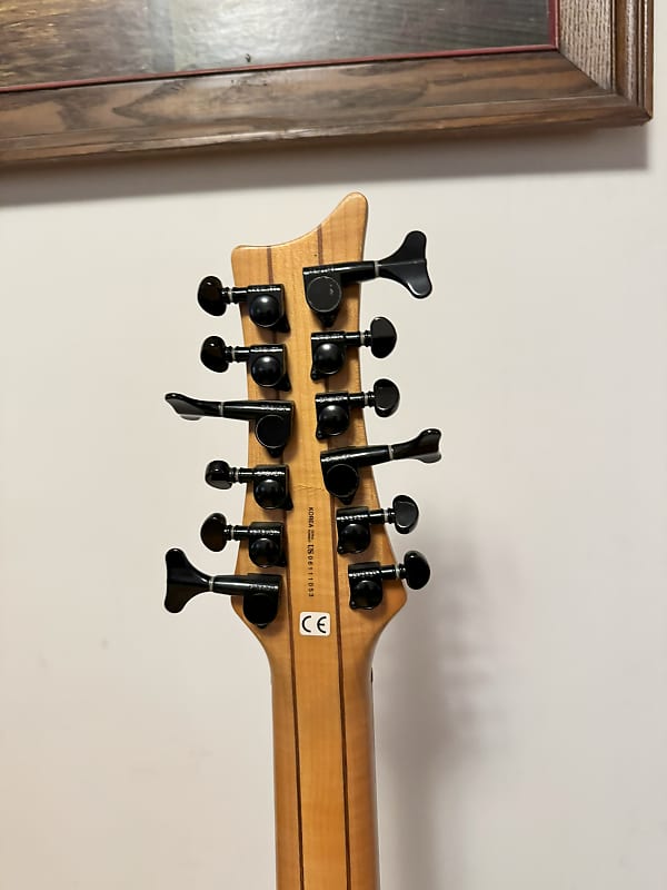 Dean Rhapsody 12-String Bass 2000's - Black | Reverb