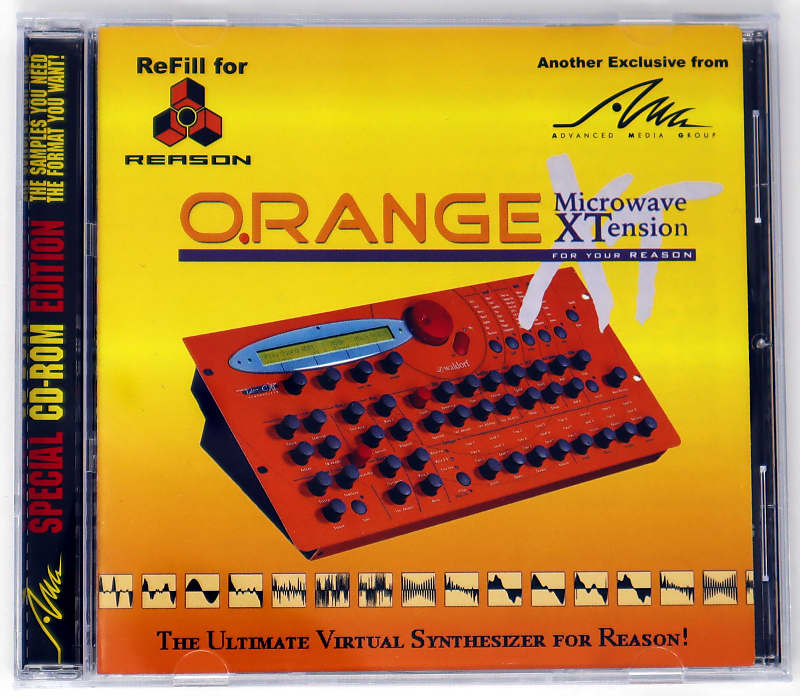 AMG Orange Microwave XTension Reason Refill Sample | Reverb UK