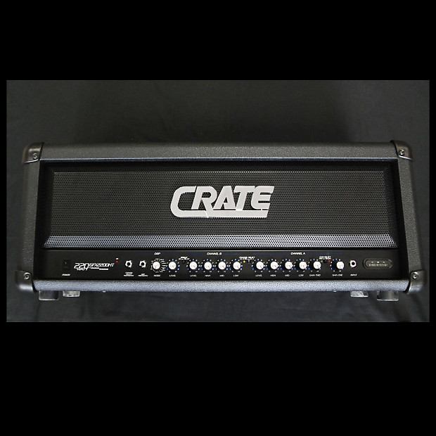 Crate American Made GFX2200 220 Watt Head New | Reverb