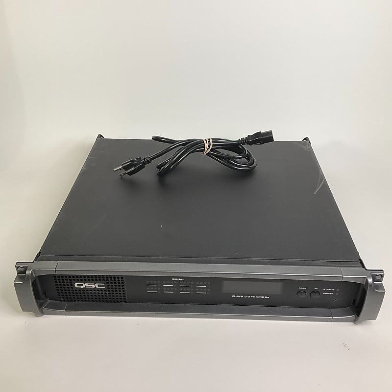 QSC Q-SYS I/O Frame 8s Integrated System Platform | Reverb