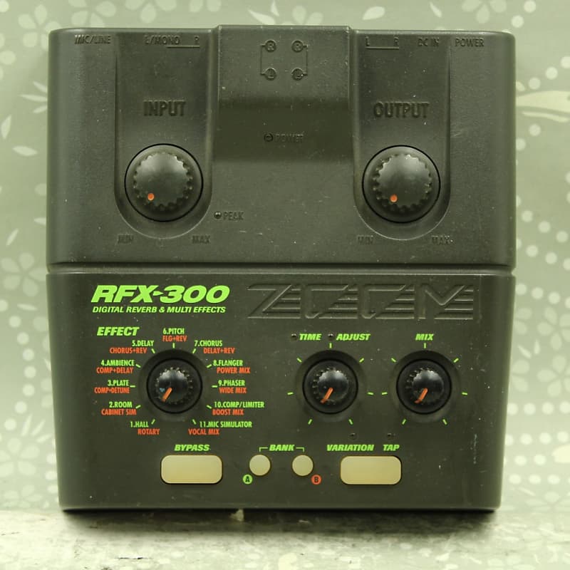 Zoom RFX-300 Digital Reverb & Multi Effects 006191 | Reverb
