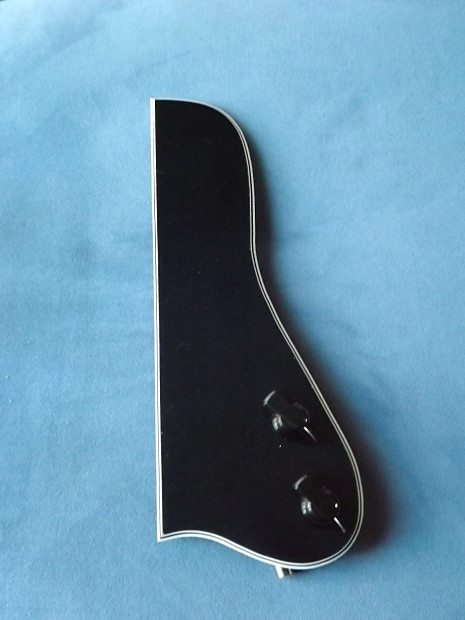Custom Archtop Pickguard with Piezo System Volume and Tone | Reverb