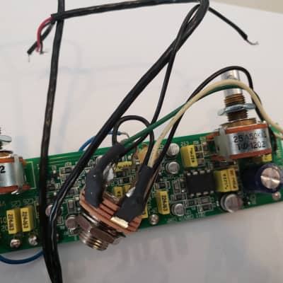 Carvin DC700 Active Pre-Amp and Pickups (Bridge and Neck) | Reverb