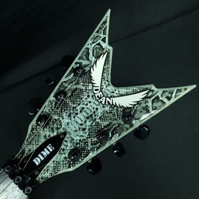 Dean Dime Stealth Floyd Snakeskin Dimebag Darrell | Reverb UK
