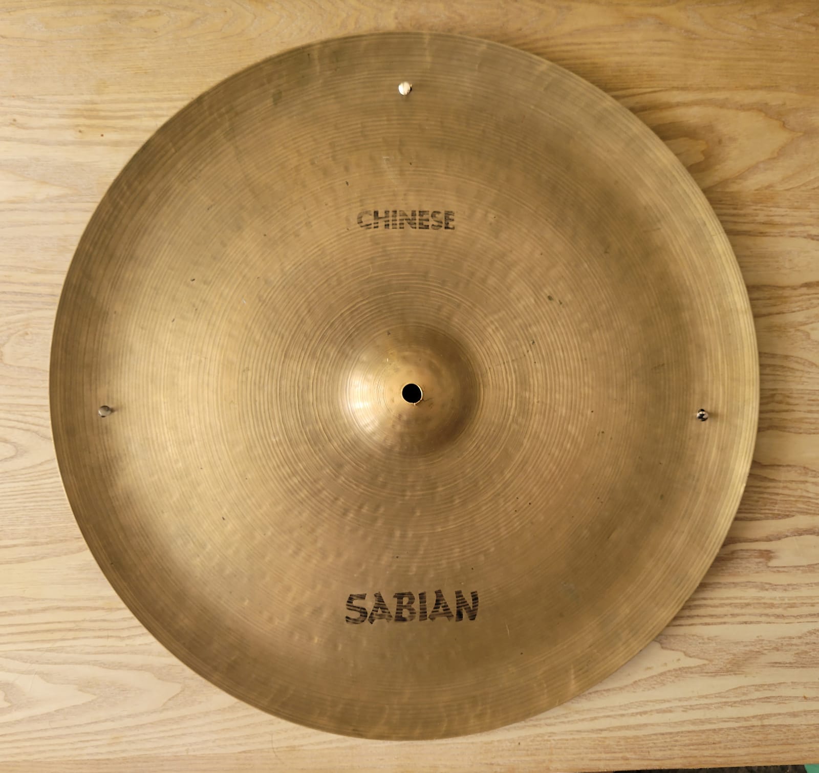 Sabian 20" HH Chinese Regular Cymbal (1987) | Reverb Australia