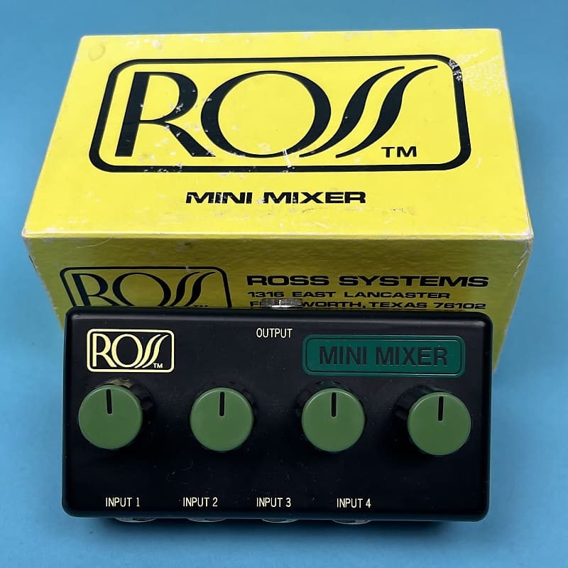 Ross Mini Mixer w/ Box! Ross Systems - Fort Worth Texas / | Reverb