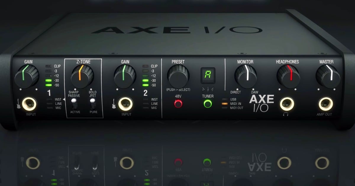 IK Multimedia Releases the New AXE I/O Audio Interface | Reverb News