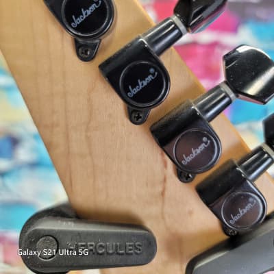 2004 Jackson RR MIJ PS3 RHOADS Custom black/ bubblegum pink | Reverb