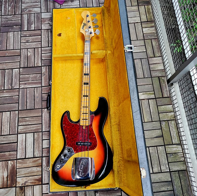 Greco JB-500 left handed 1974 - Sunburst | Reverb