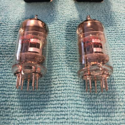 Match Pair Ruby 12AX7AC5 HG Preamp Tubes | Reverb