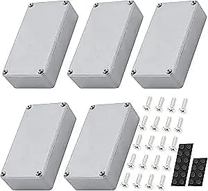 5pcs 1590B Guitar Pedal Enclosure Aluminum Diecast Stomp Box | Reverb