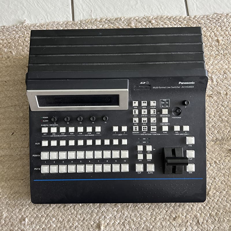 Panasonic Multi-format Live Switcher AV-HS400A | Reverb