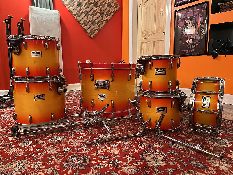 Pearl Session Series 6 Piece Drumset with Matching Snare | Reverb