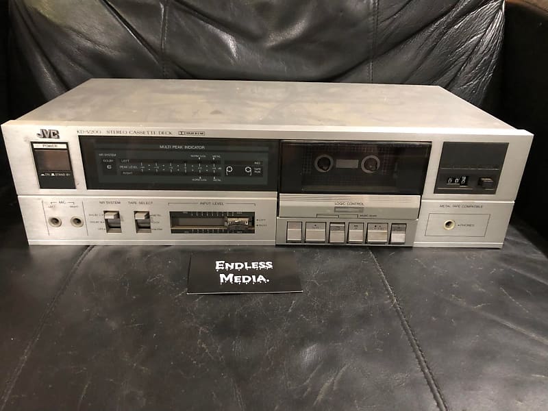 JVC KD-V200 Stereo Cassette Tape Deck Player Recorder | Reverb