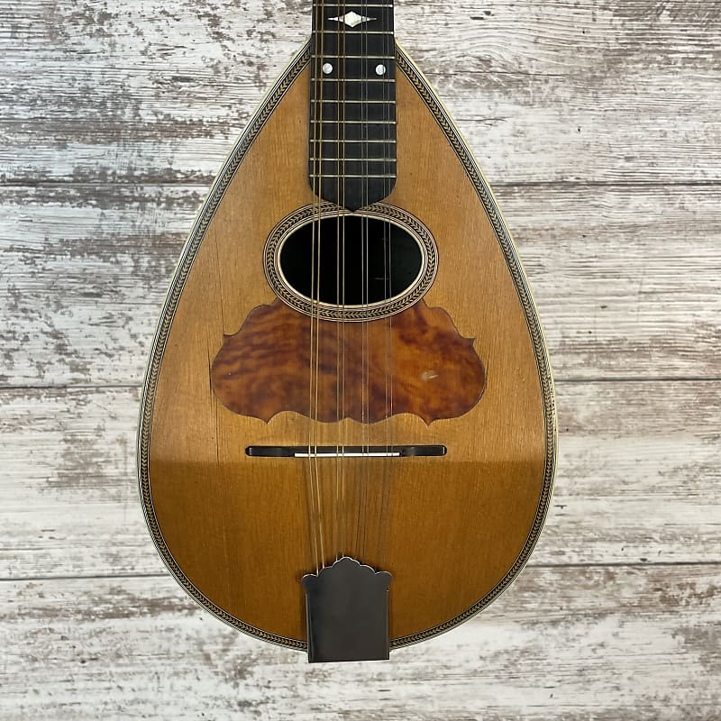 Henry L. Mason Bowlback Mandolin w/Chipboard Case | Reverb